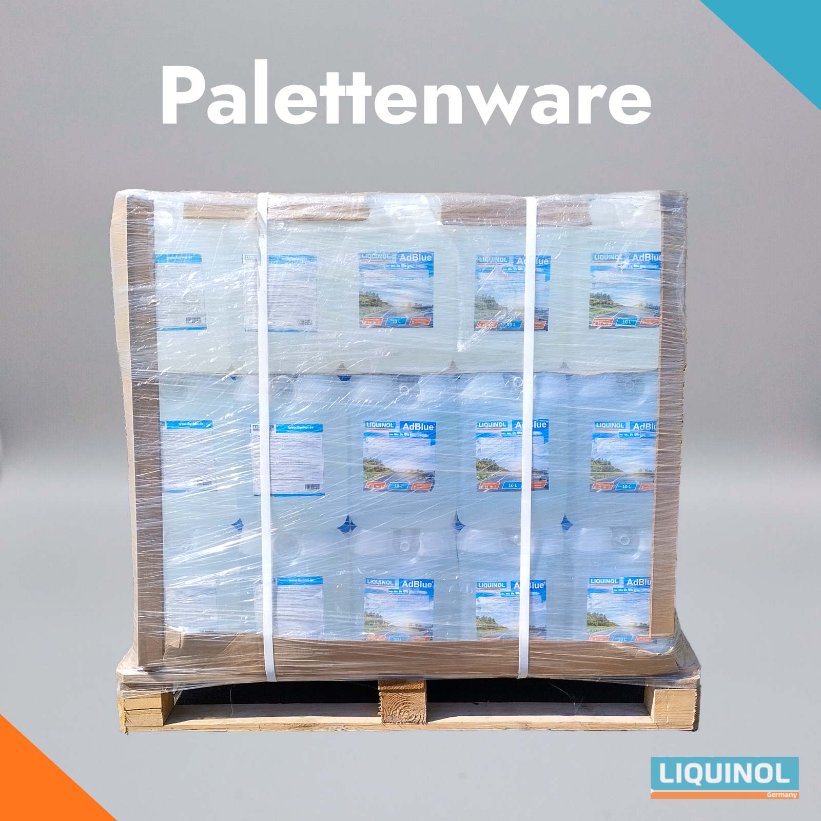 AdBlue® Pallet, 600 Liter AdBlue met Schenktuit - ISO22241